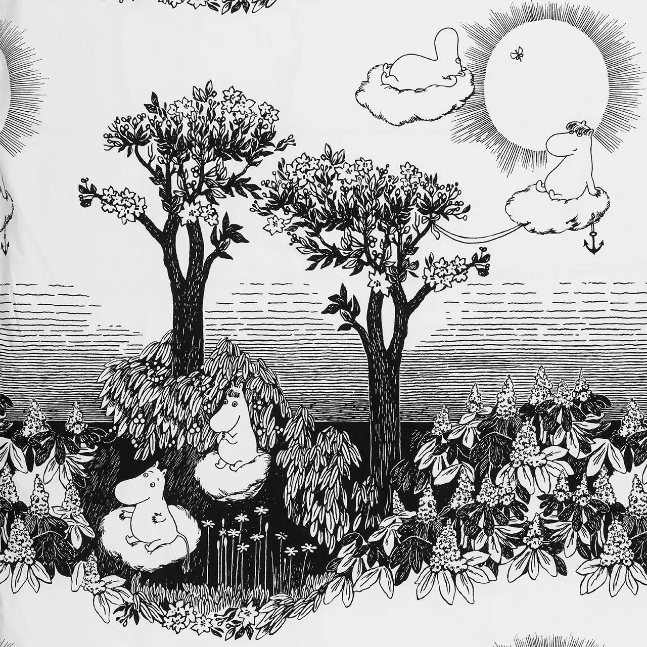 Mumin Bäddset, 150x210 cm - Drömmer - Lilla Stork